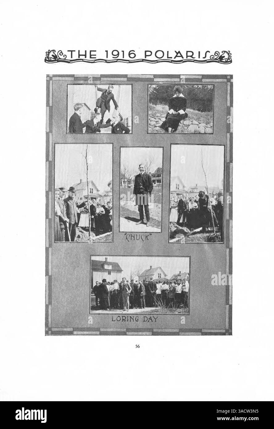 The 1916 Polaris yearbook from North High School documents the academic ...