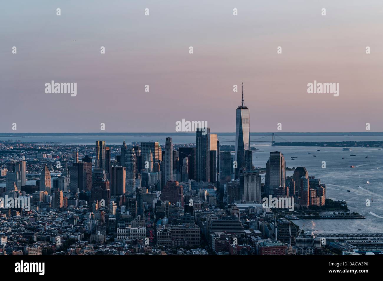 Skyline, sunset, Edge, Hudson Yards, Manhattan, New York City, USA Stock Photo - Alamy