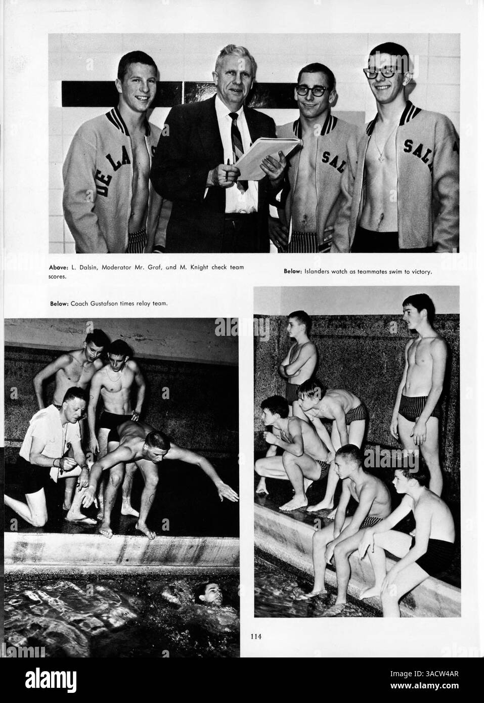 The 1964 edition of Delta, De La Salle's yearbook, records the key ...