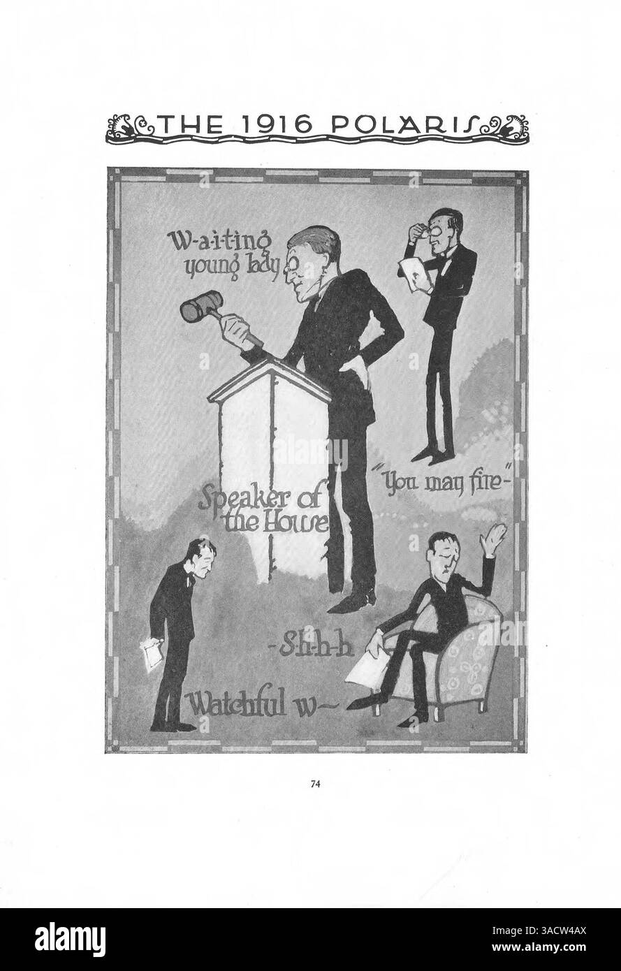 The 1916 Polaris yearbook from North High School highlights the ...