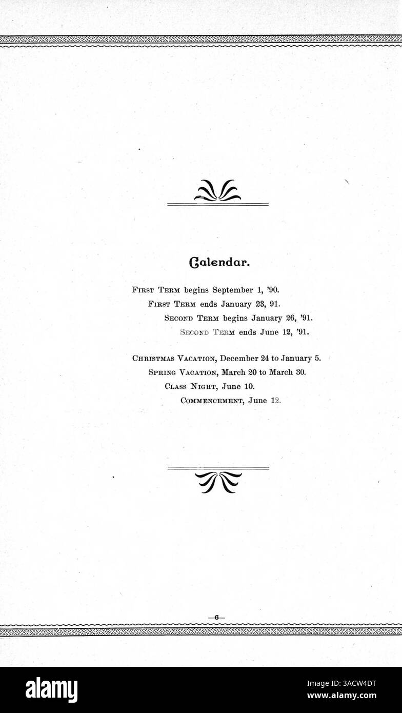 The 1891 yearbook from central high school documents the school hi-res ...