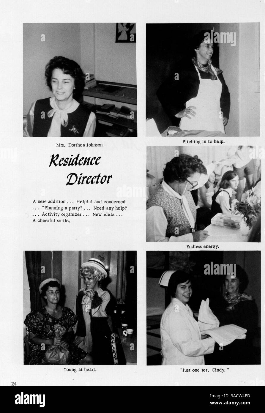 Documenting key events of the 1969 1970 academic year hi-res stock ...