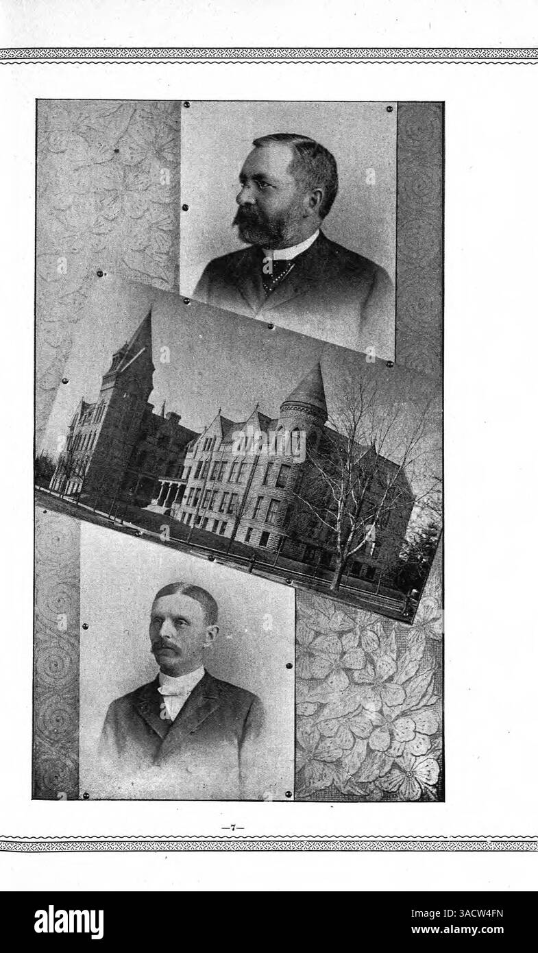 The central high school yearbook of 1891 documents the activitie hi-res ...