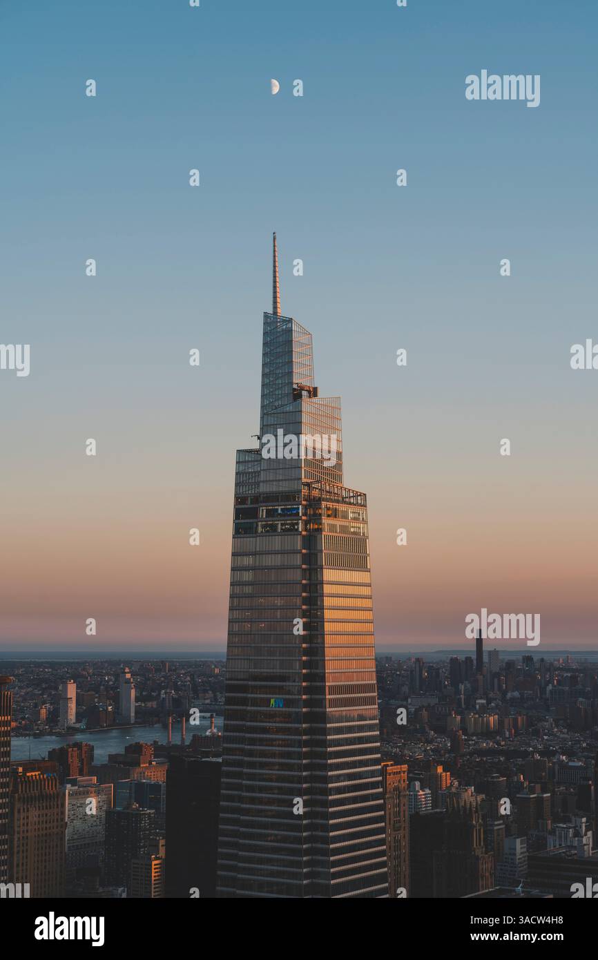 SUMMIT One Vanderbilt, sunset, Top of the Rock, Rockefeller Center ...