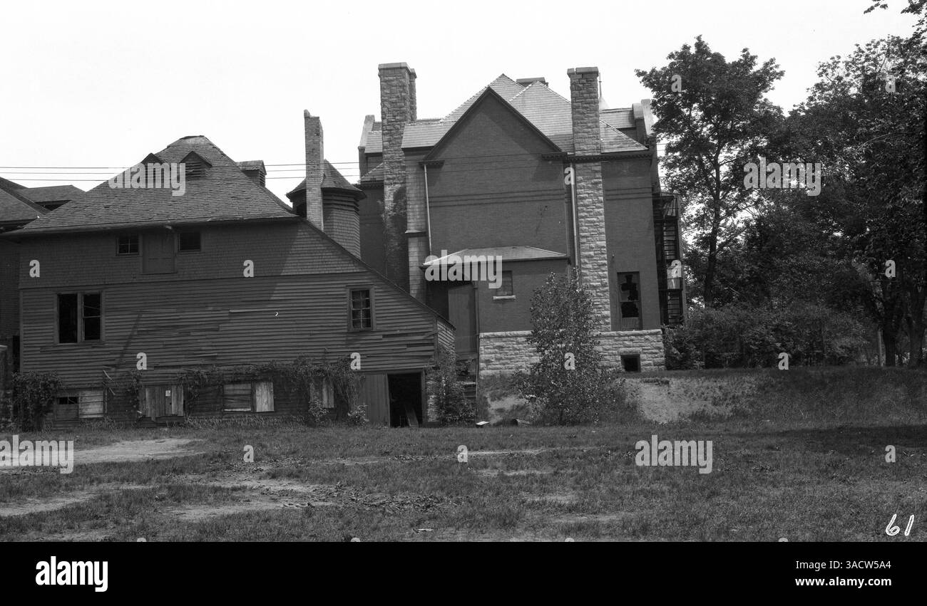 This image shows the rear view of Stanley Hall, part of the campus at ...