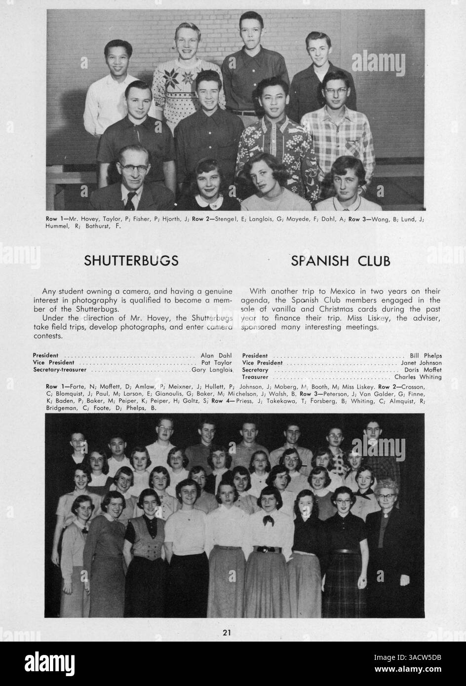 This 1952 'Centralian' yearbook from Central High School documents ...