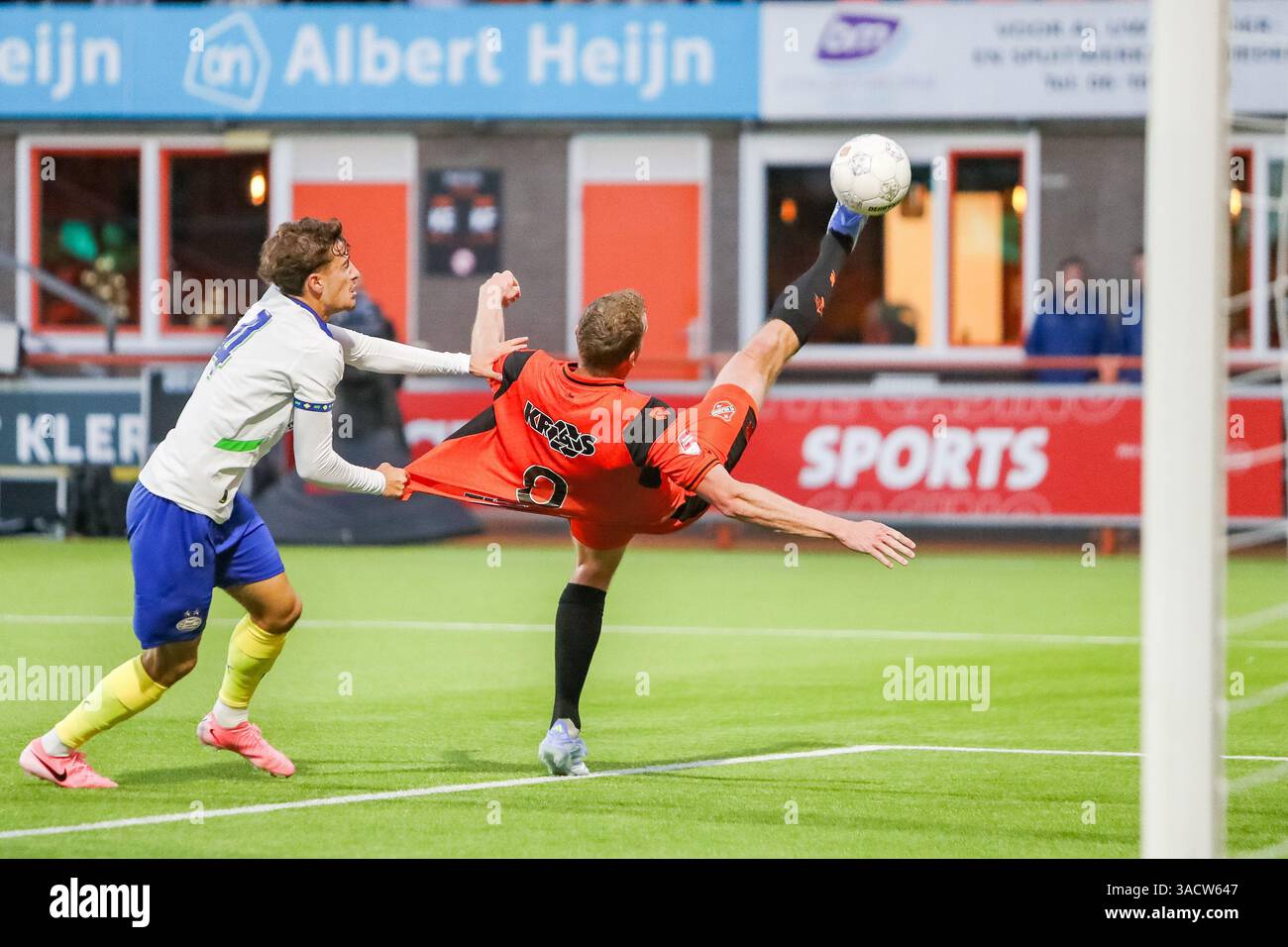 VOLENDAM - 04-04-2025, KRAS Stadium. Football, Keukenkampioen divisie ...