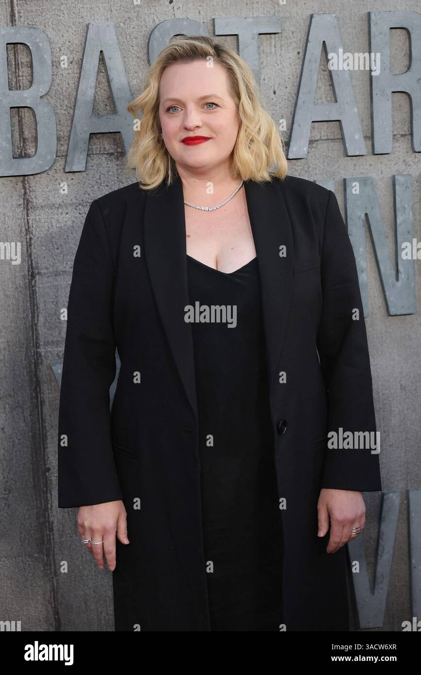 April 2, 2025, Los Angeles, California, USA: Elisabeth Moss at the ...