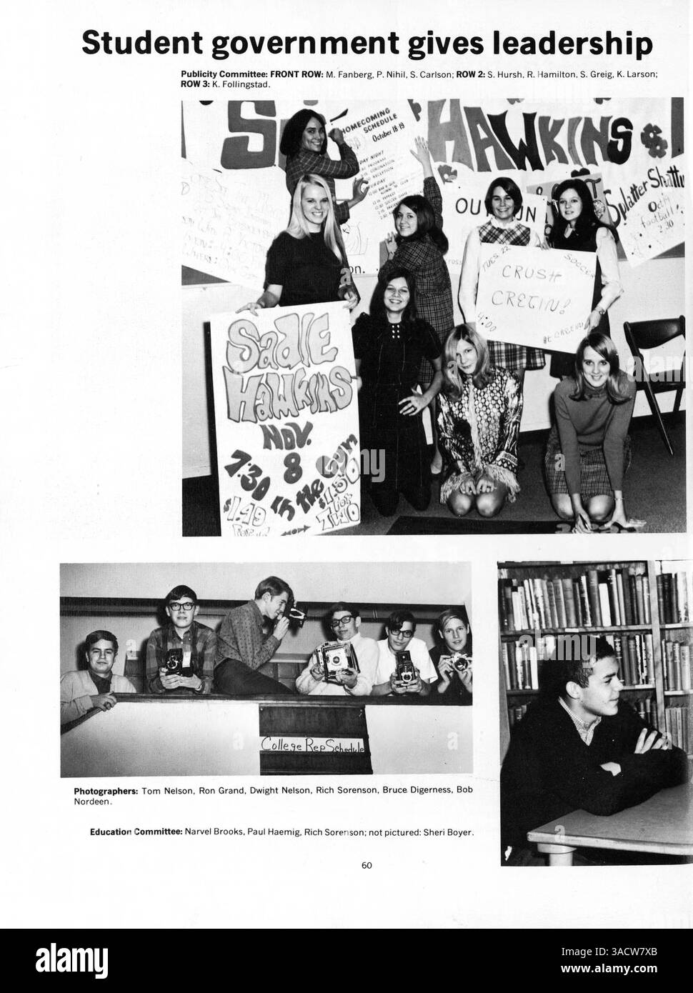 Minnehaha Academy’s 1969 Antler yearbook records the school year’s key ...