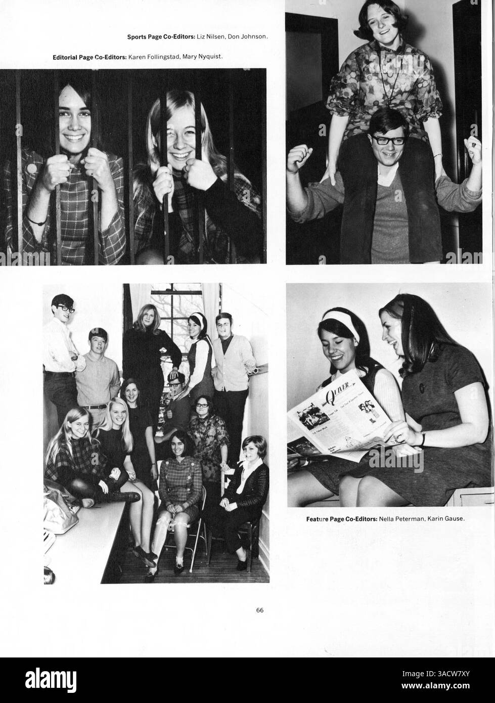 The 1969 Antler yearbook from Minnehaha Academy highlights school life ...