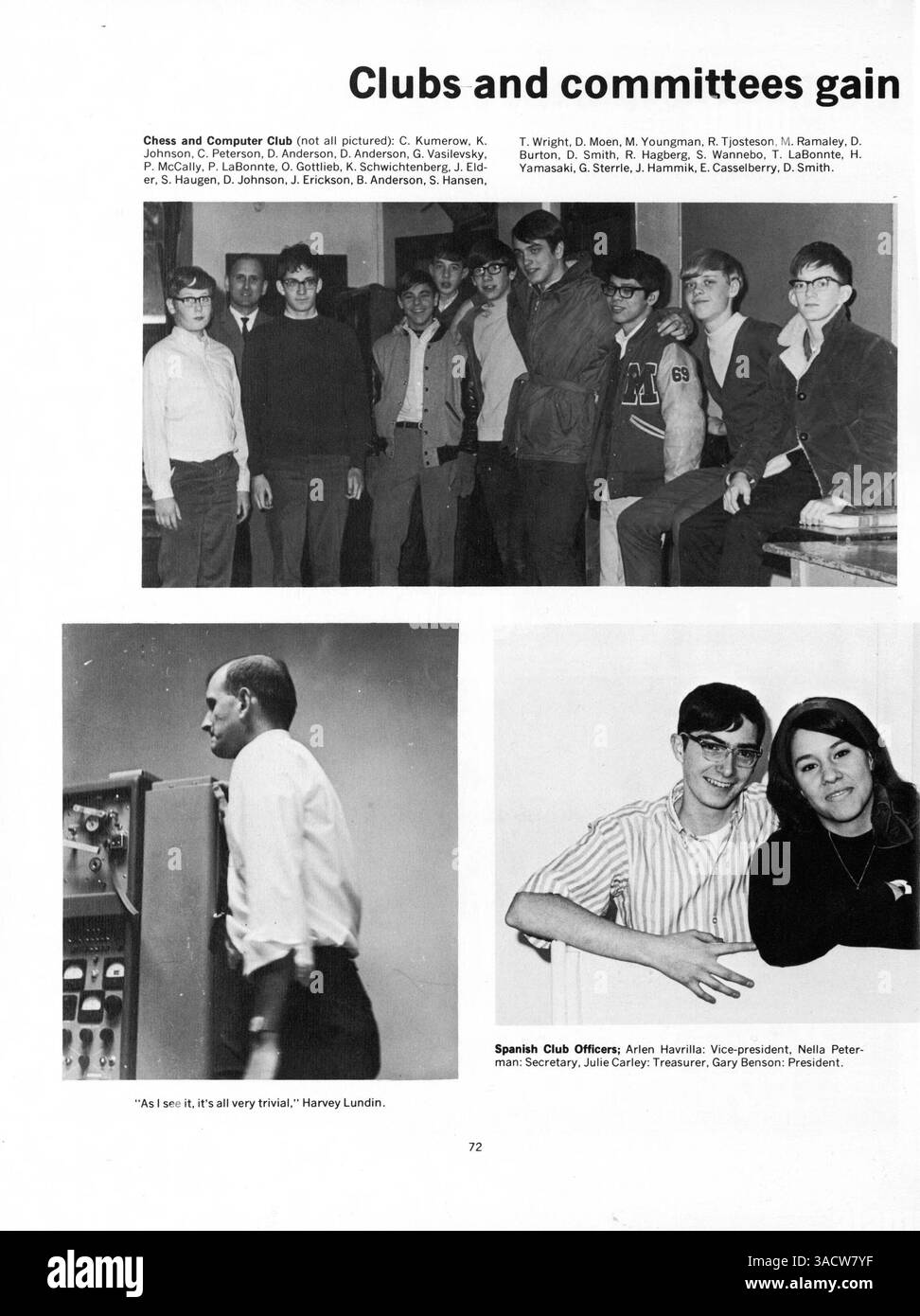 Minnehaha Academy’s 1969 Antler yearbook features key events from the ...