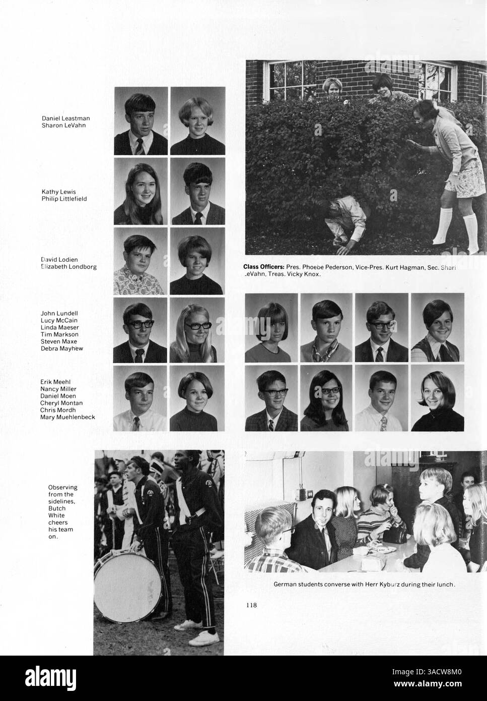 This edition of the Minnehaha Academy yearbook, Antler 1969, showcases ...