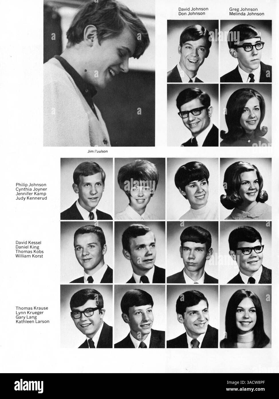 The 1969 edition of Minnehaha Academy’s yearbook, Antler, records the ...