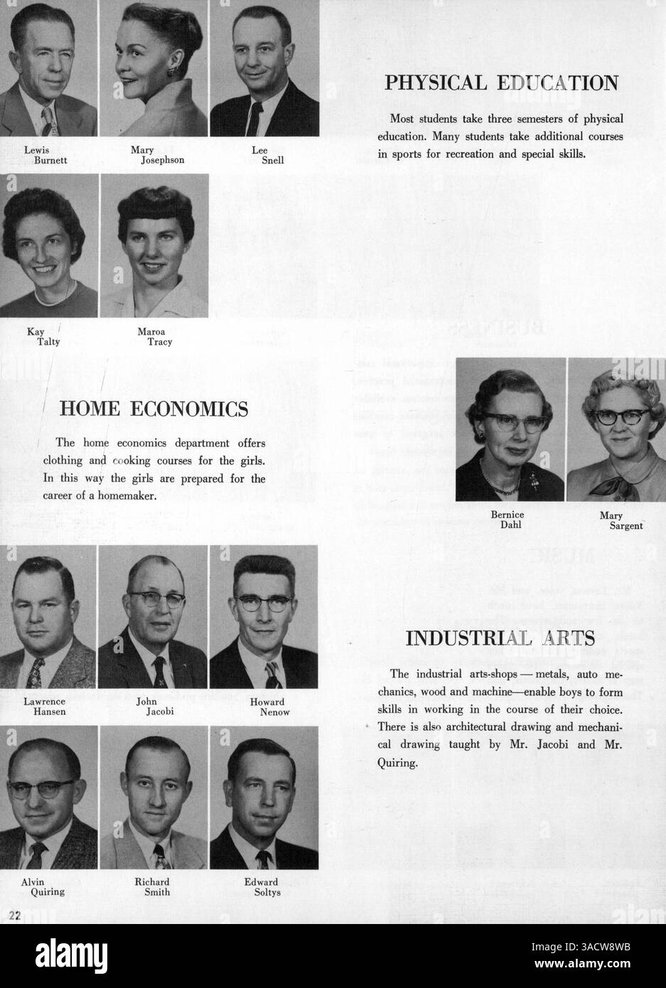 The 1959 Polaris yearbook from North High School captures student life ...