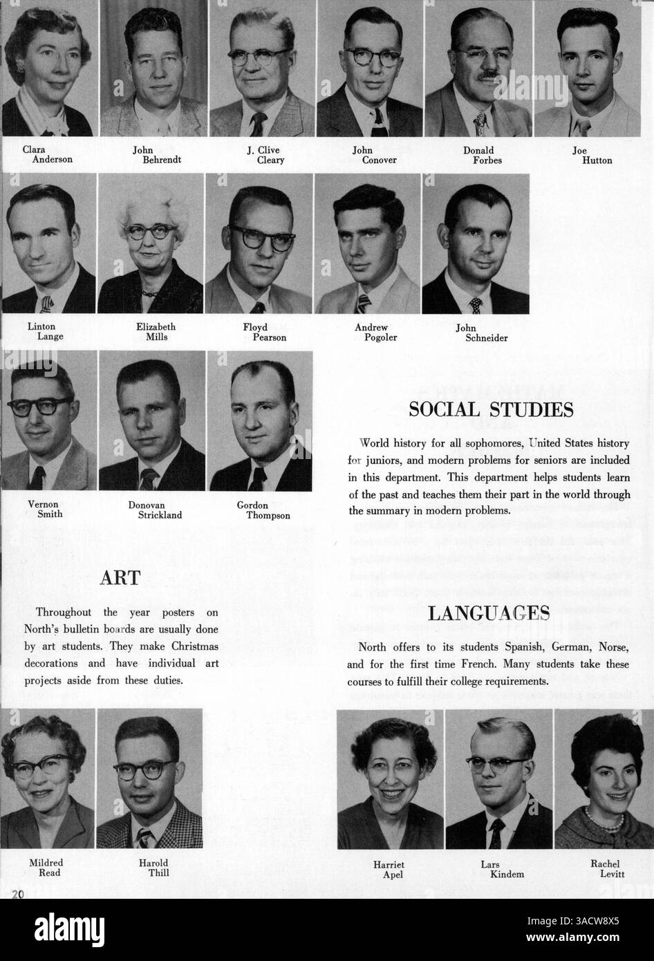 African american history throughout the 1958 1959 academic year hi-res ...