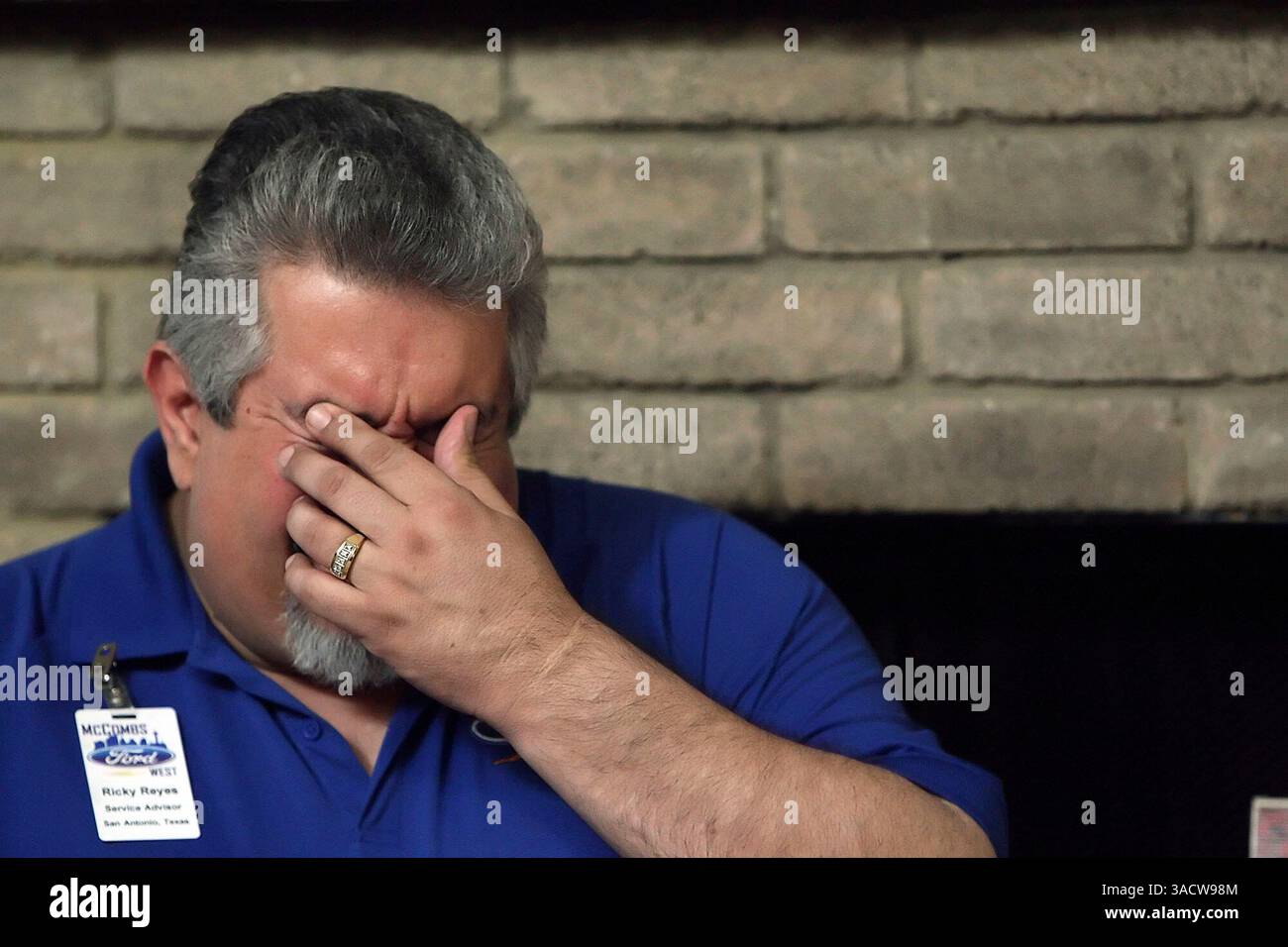 May 07, 2008 - San Antonio, Texas, USA - RICK REYES is brought to tears ...