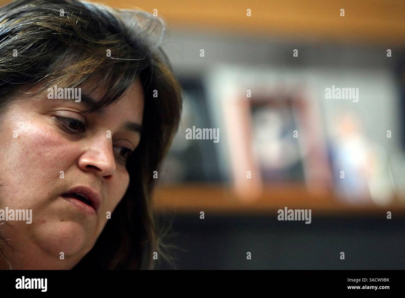 May 07, 2008 - San Antonio, Texas, USA - MARY REYES talks about her ...