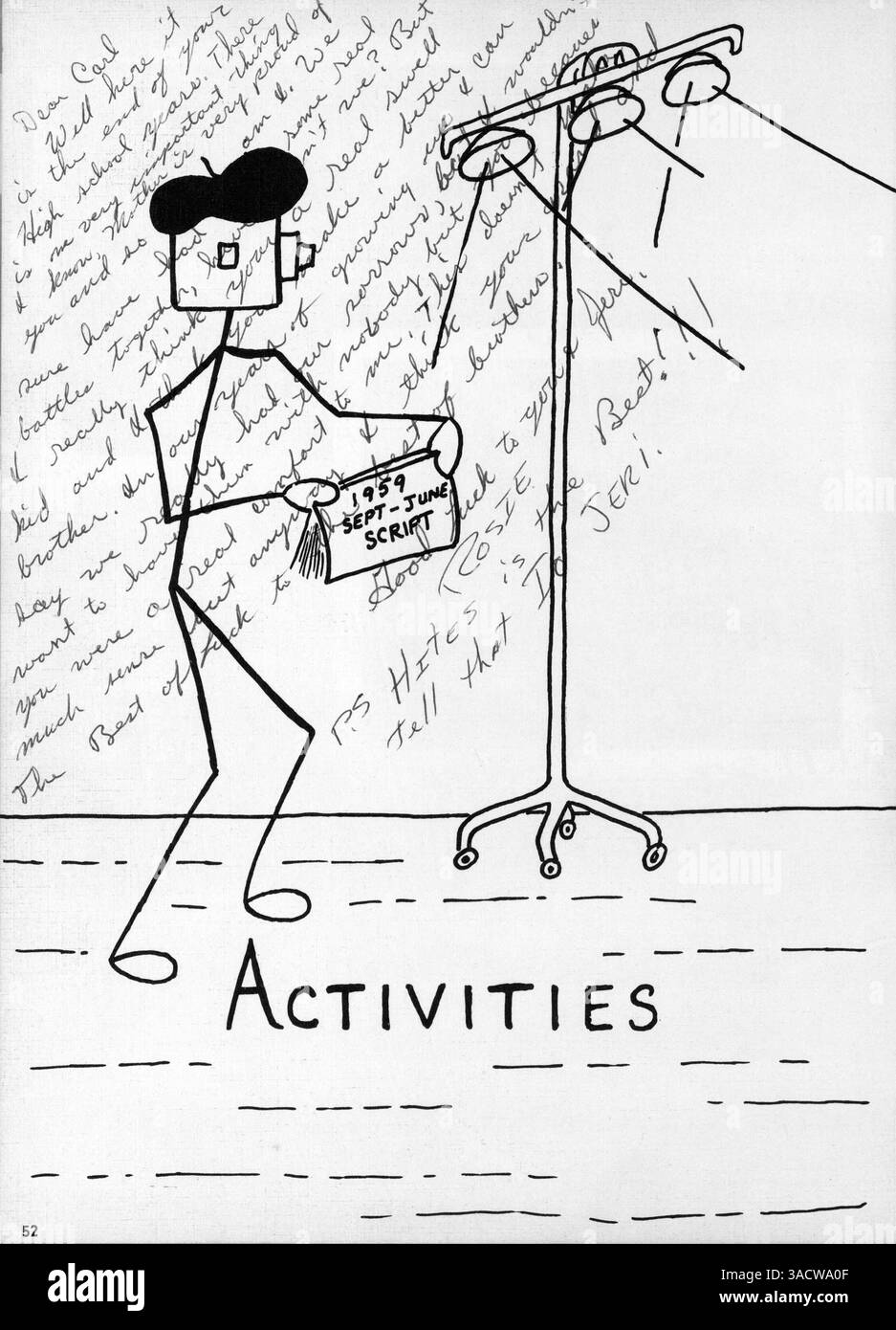 The 1959 Polaris yearbook from North High School captures the key ...