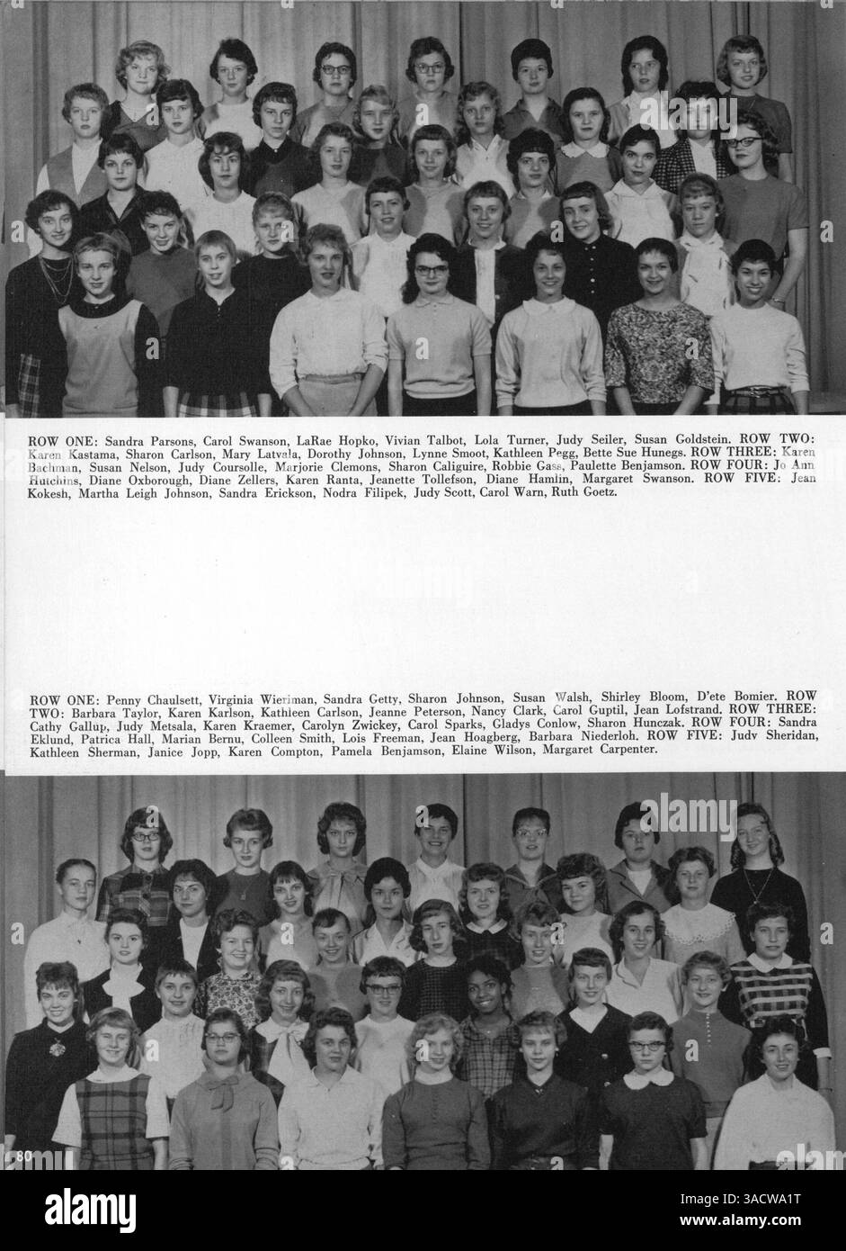 This 1959 Polaris yearbook from North High School documents the ...