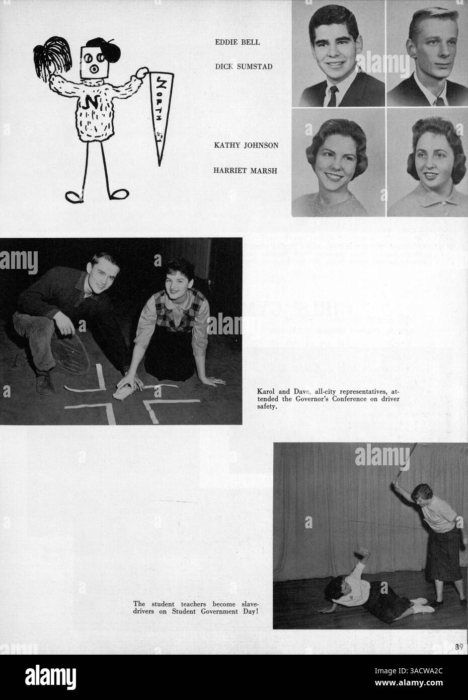 The 1959 Polaris yearbook from North High School captures key moments ...