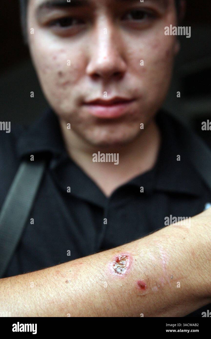 Jun 10, 2008 - San Antonio, Texas, USA - DANIEL GLENN HAYTER,22, shows ...