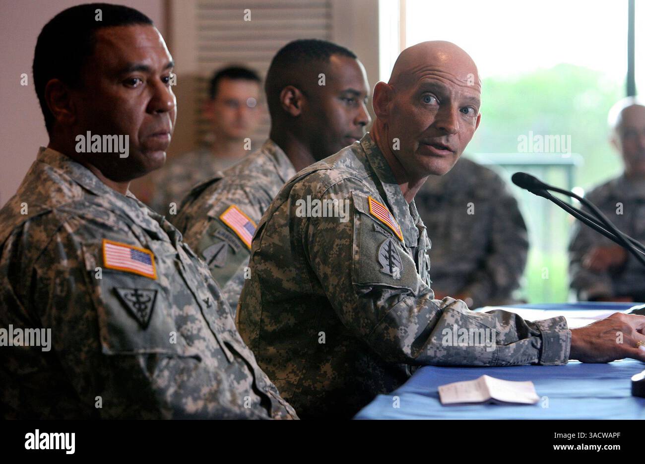 METRO Major General Keith Huber of Army South command answers questions ...
