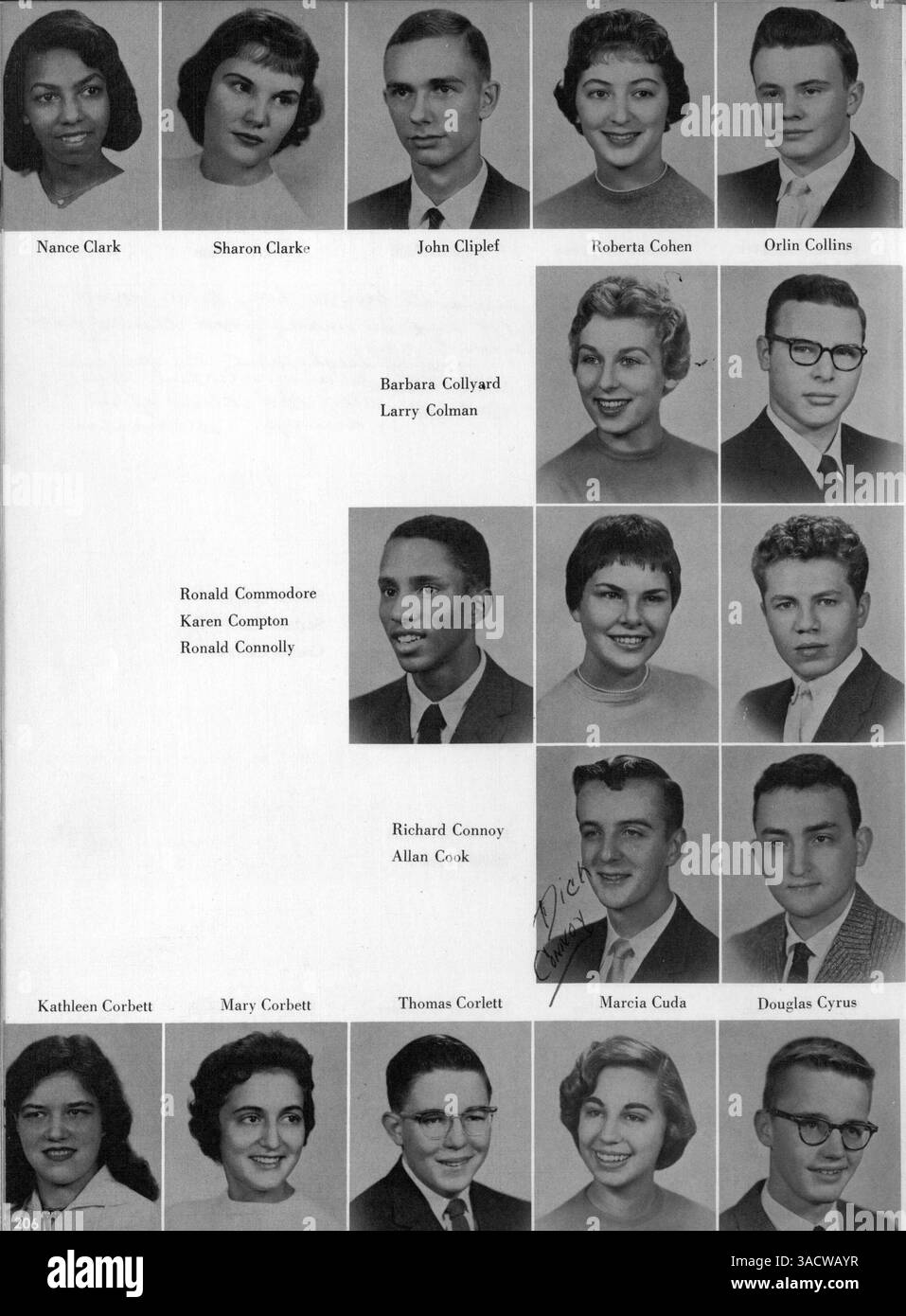The 1959 Polaris Yearbook from North High School showcases the 1958 ...