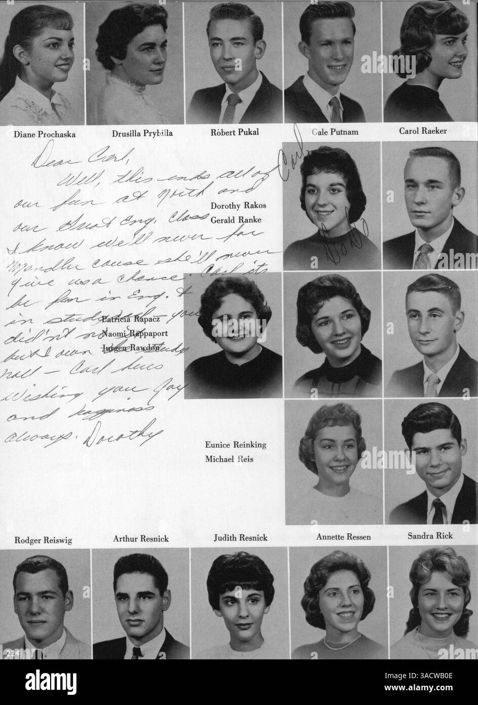The 1959 Polaris Yearbook from North High School documents student and ...