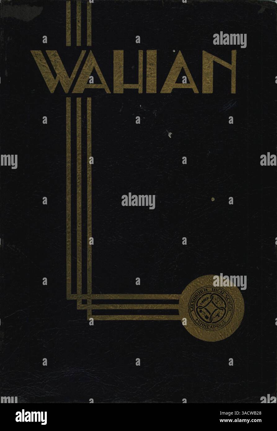 The 1931 Washburn Yearbook, Wahian, documents the students, teachers ...