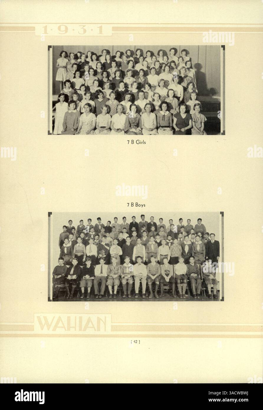 The 1931 Wahian yearbook highlights key moments of the 1930-1931 school year at Washburn High ...
