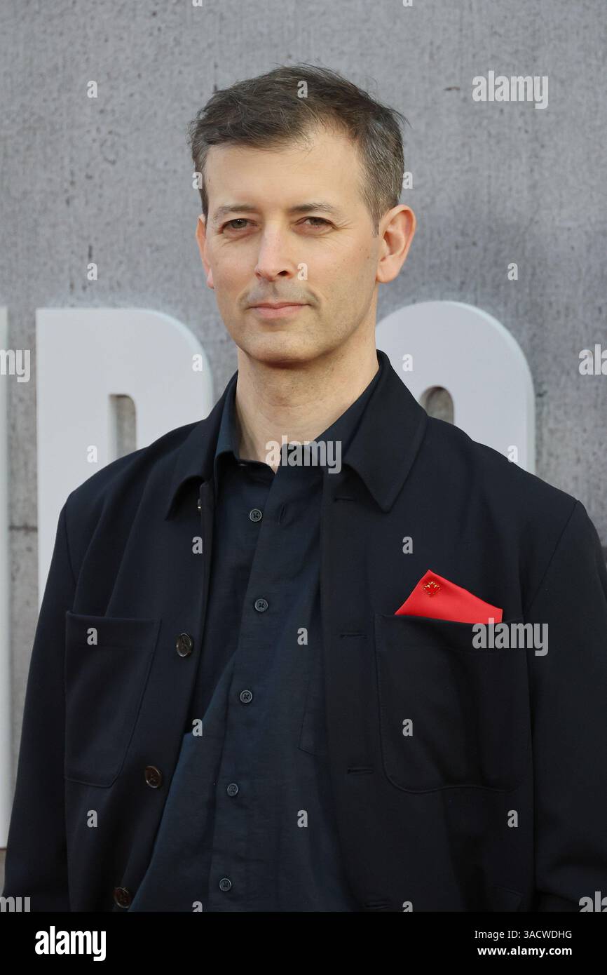 April 2, 2025, Los Angeles, California, USA: Jonathan Watton at the ...