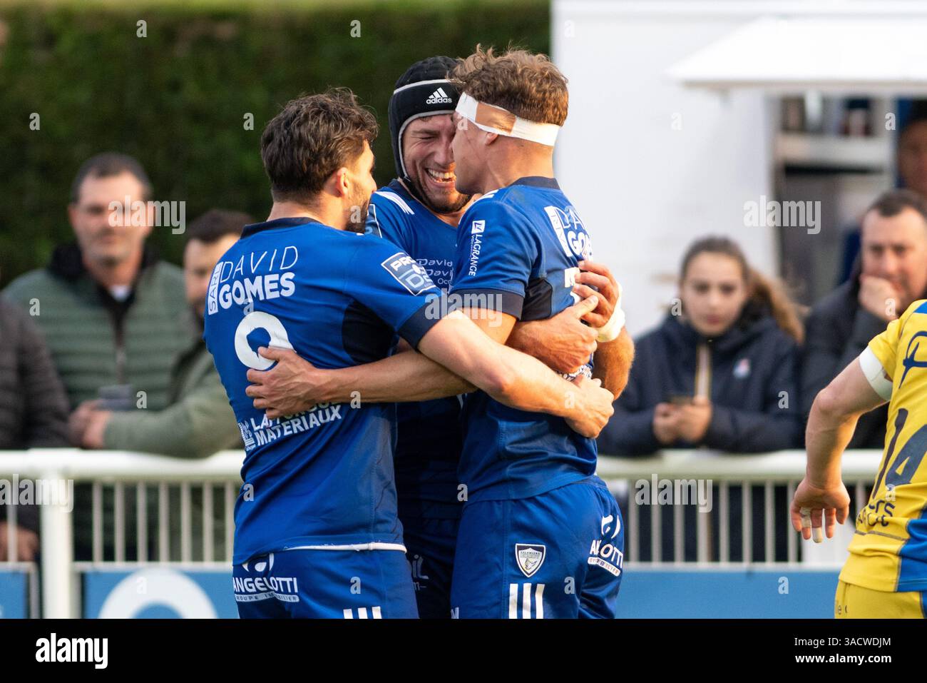 Colomiers, France. 04th Apr, 2025. Vincent Pinto of Colomiers ...