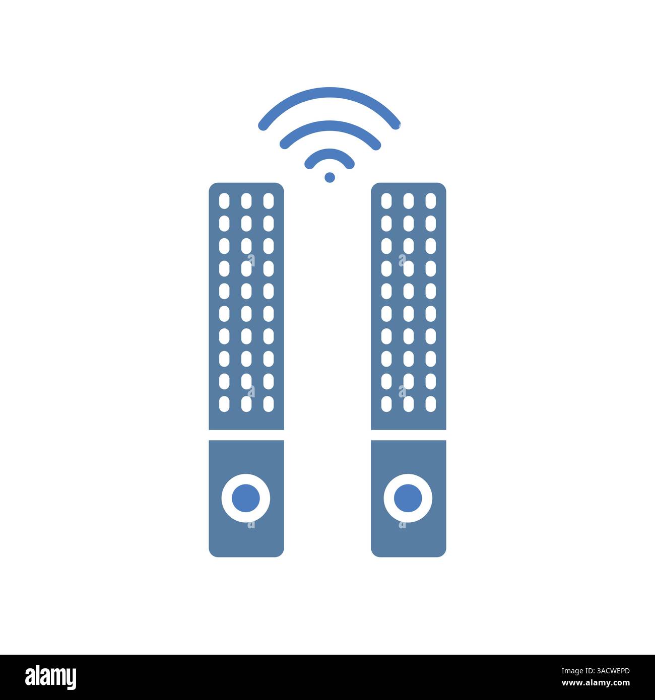 smart sound systems black line icon for digital and print projects ...