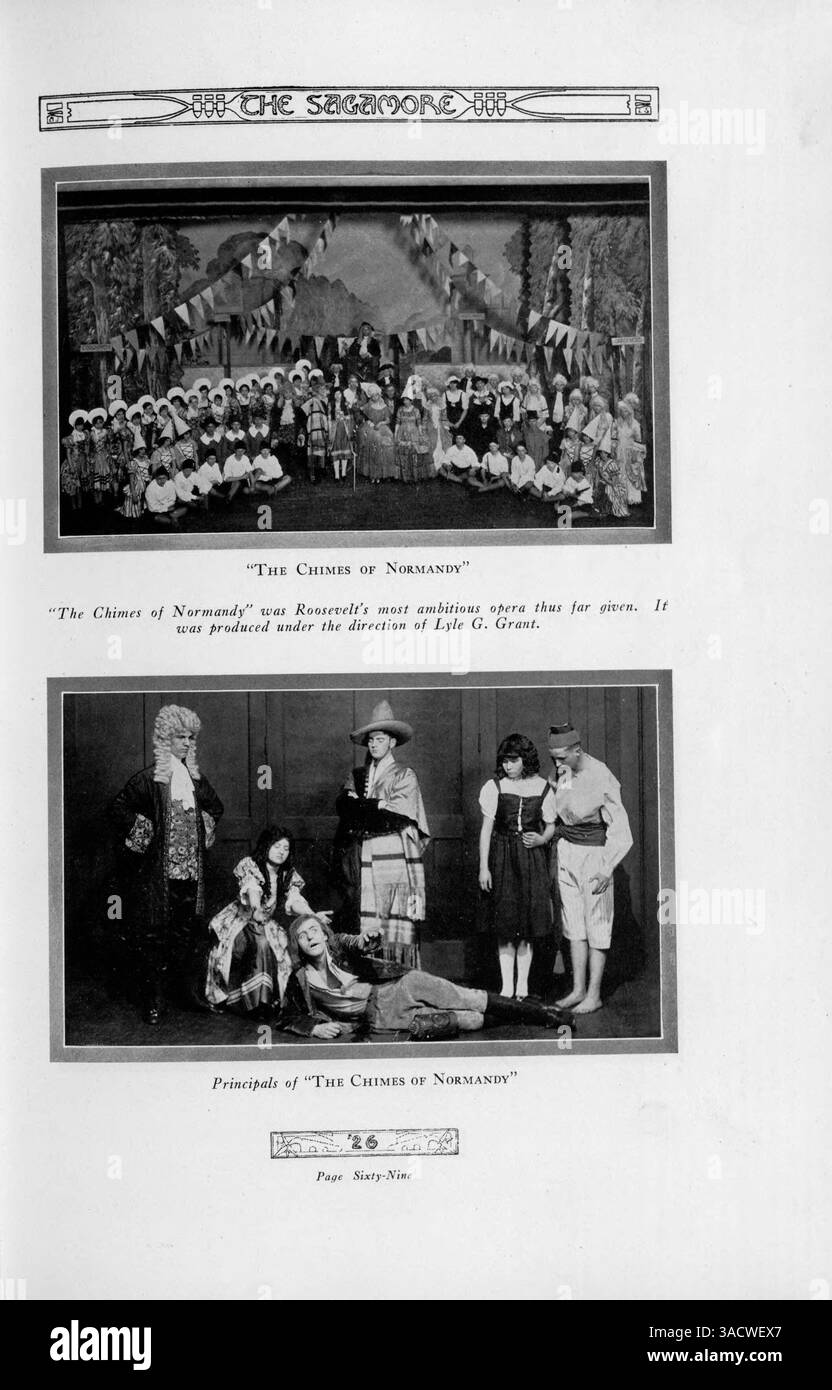 This high school annual from 1926 documents students, teachers ...