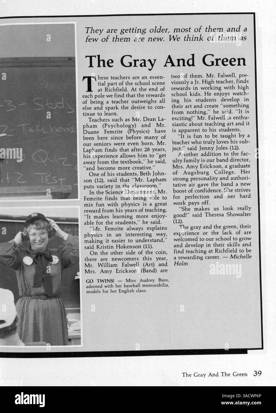 The 1988 Aurean Yearbook highlights the key events and milestones of ...