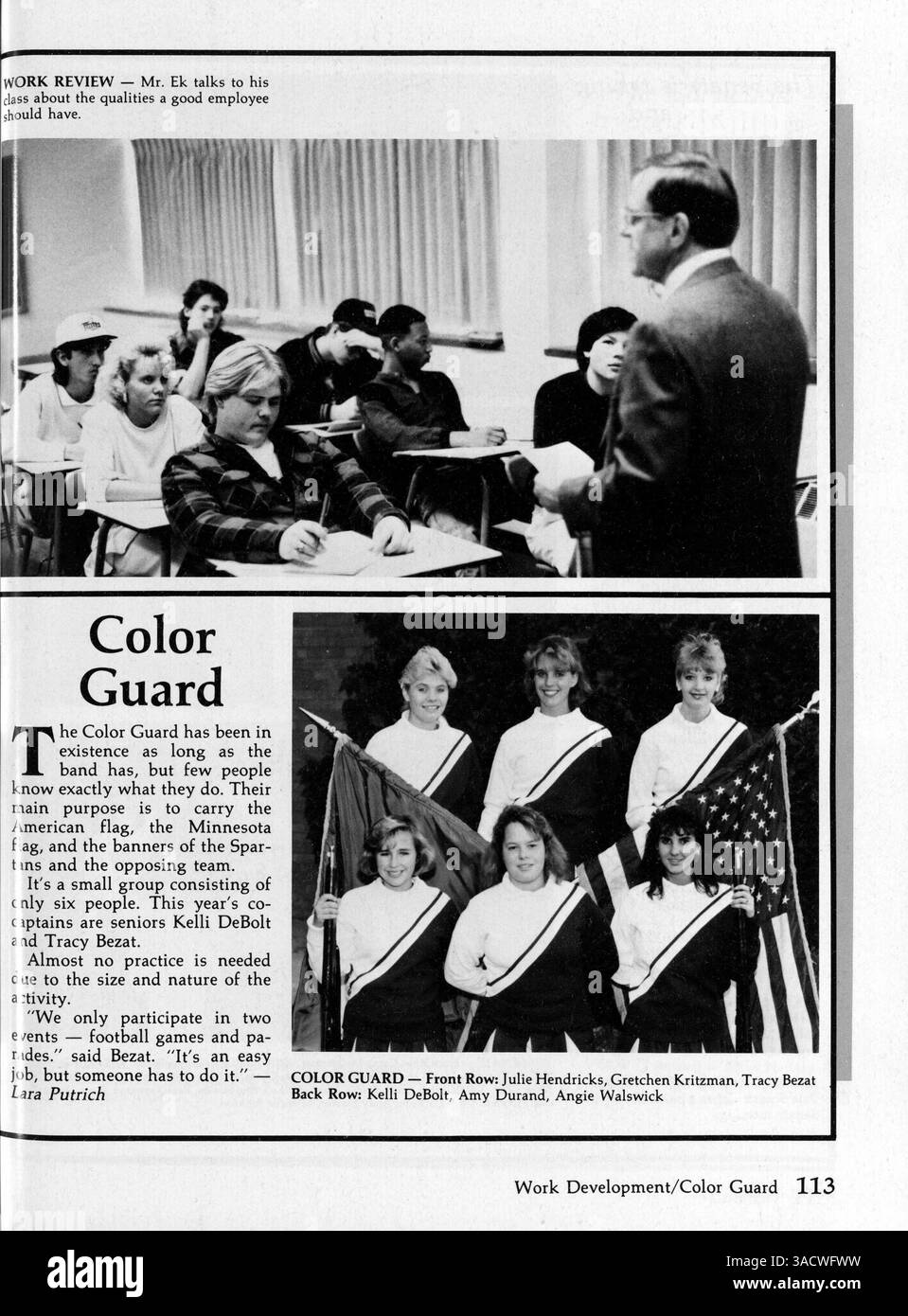 This 1988 Aurean Yearbook highlights the significant events of the 1987 ...