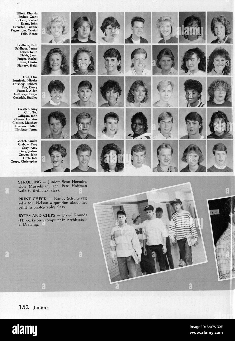 The 1988 edition of Richfield High School's Aurean Yearbook documents ...
