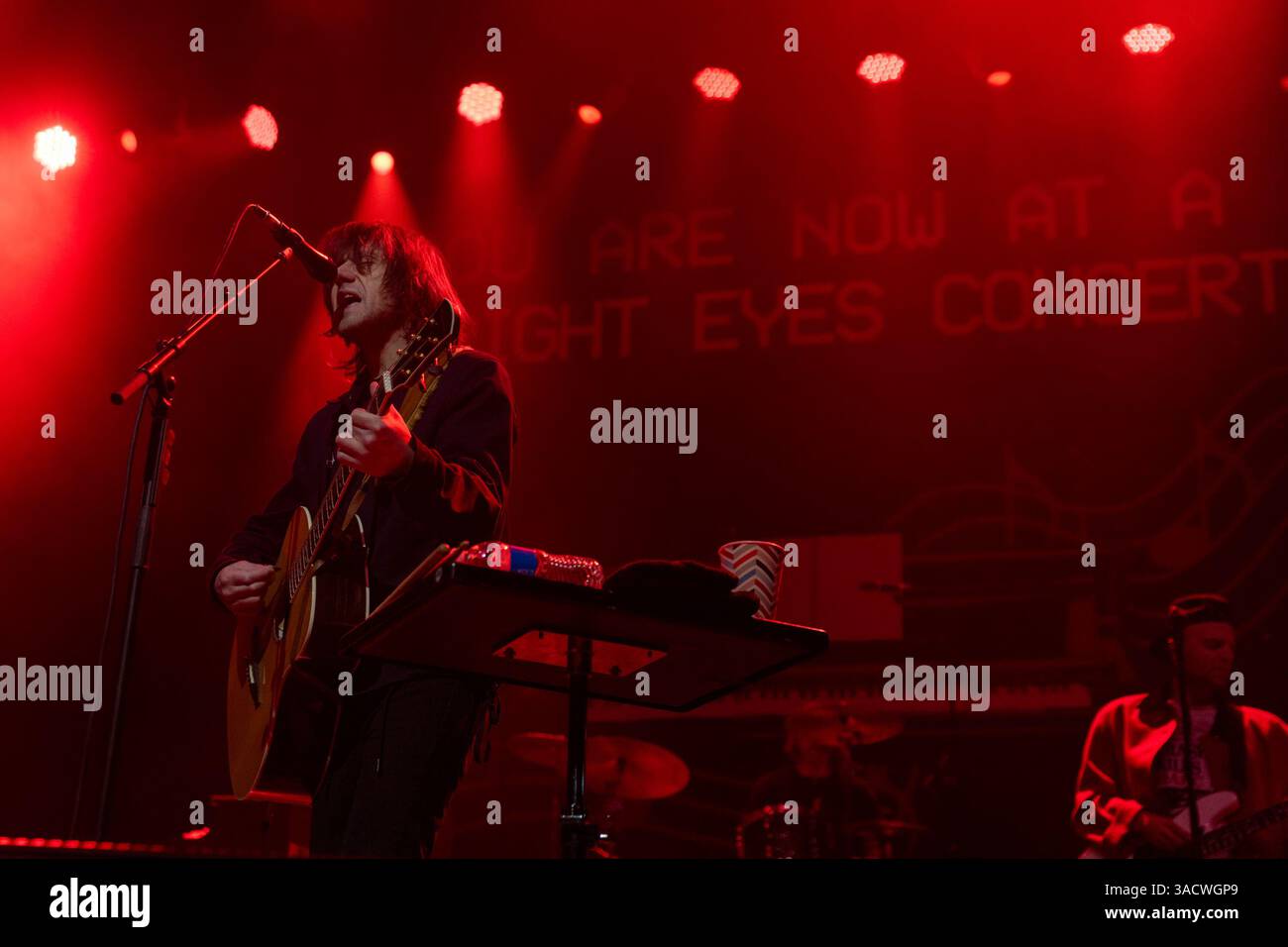Madison, USA. 03rd Apr, 2025. Conor Oberst of Bright Eyes at The Sylvee ...