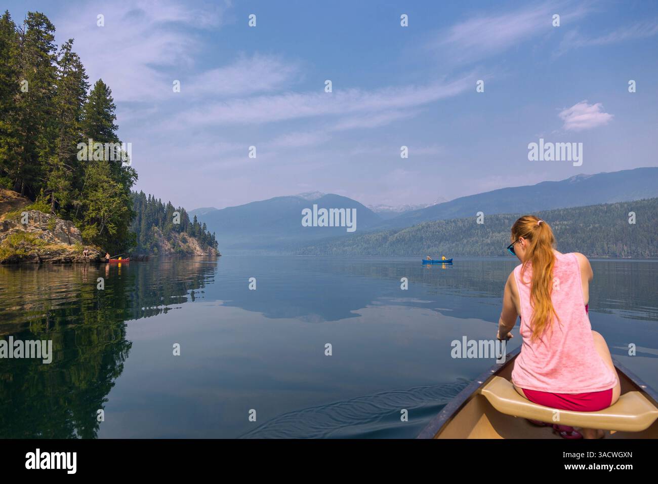 Wells Gray Provincial Park, Clearwater Lake, Canadians, British ...