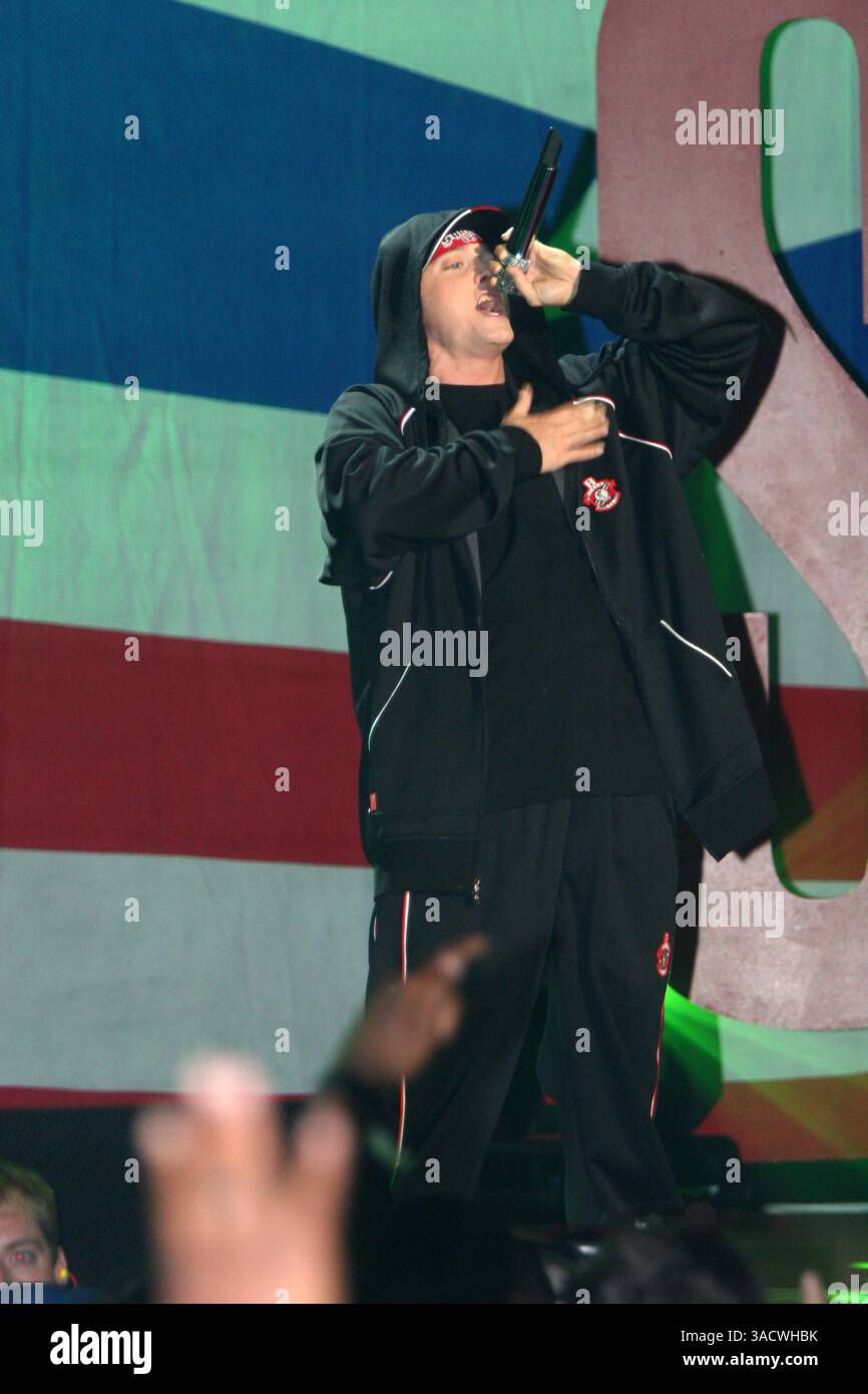 Oct 28, 2004; New York, NY, USA; Rap icon EMINEM aka Marshall Mathers aka Slim Shady as his ...