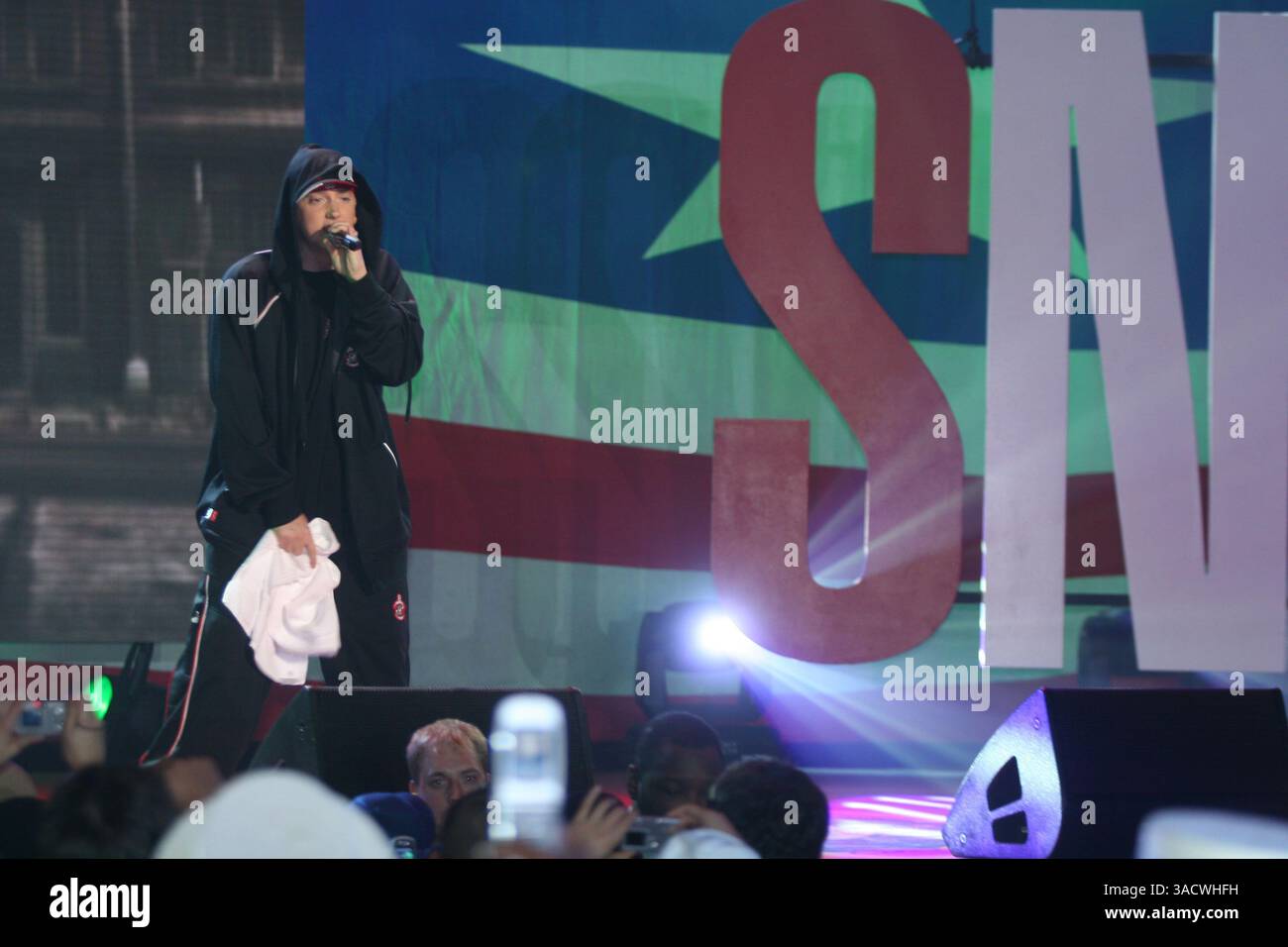 Oct 28, 2004; New York, NY, USA; Rap icon EMINEM aka Marshall Mathers aka Slim Shady as his ...