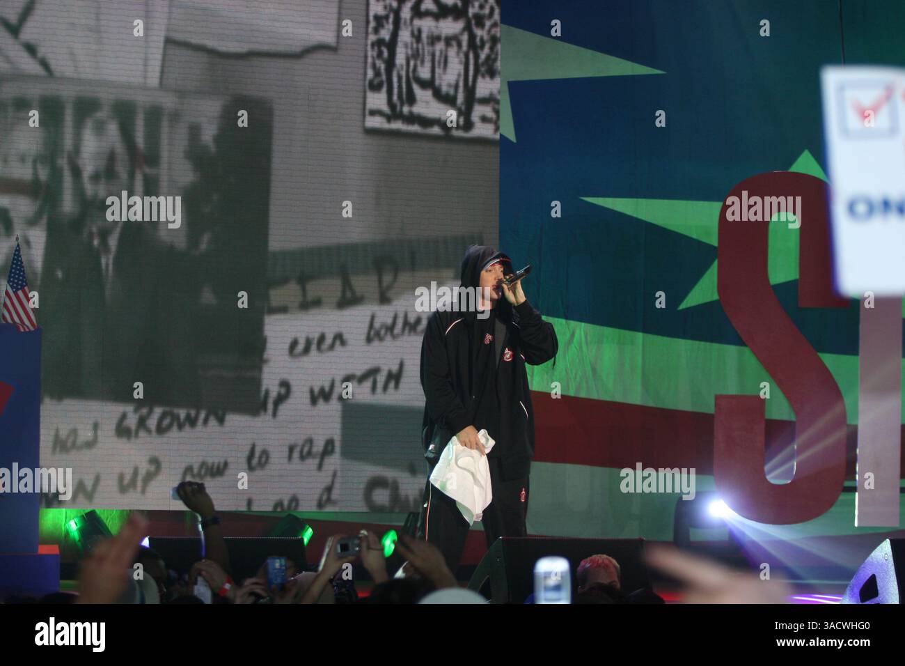 Oct 28, 2004; New York, NY, USA; Rap icon EMINEM aka Marshall Mathers aka Slim Shady as his ...