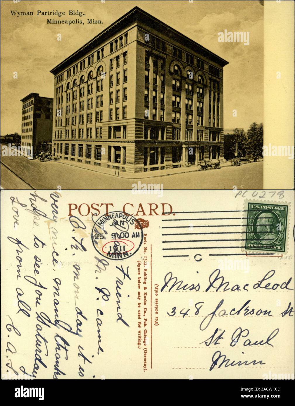 The Wyman Partridge Building in Minneapolis, Minnesota, is featured in ...