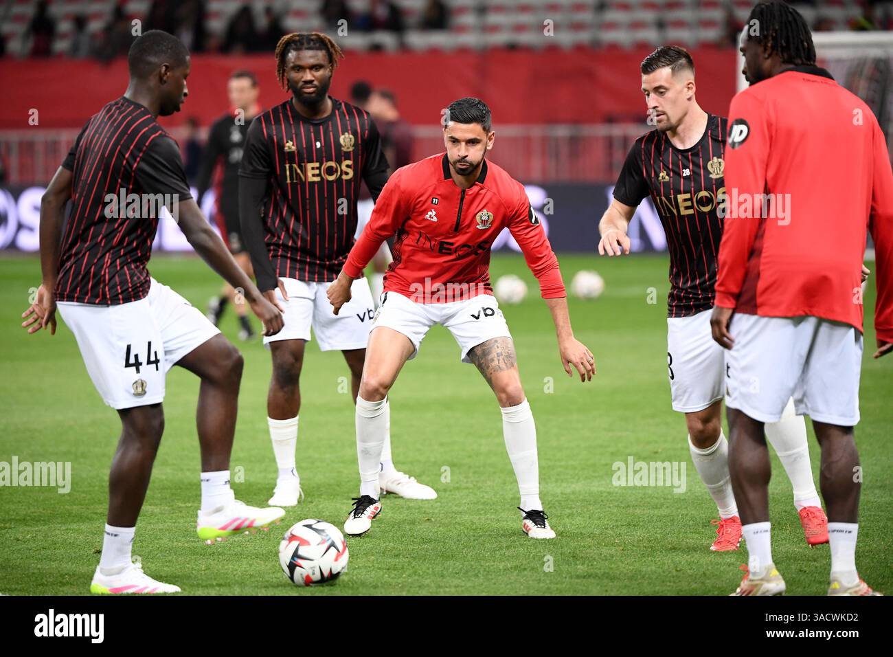 11 Morgan SAMSON (ogcn) during the Ligue 1 McDonald's match between ...