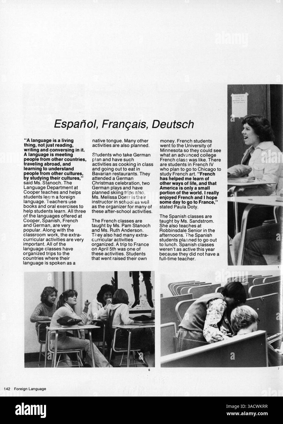 This edition of the 1979 'Talons' yearbook from Cooper High School ...