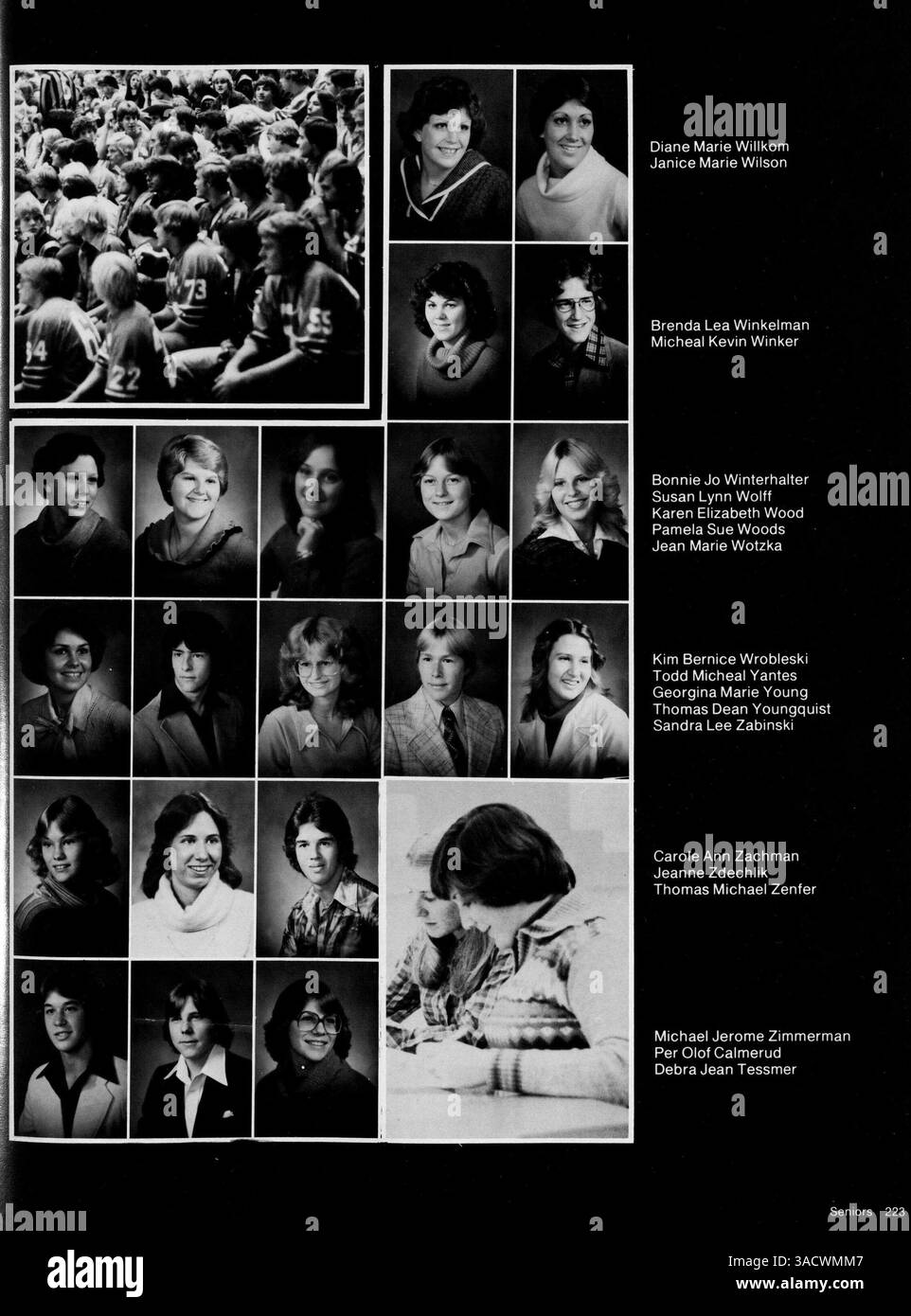 Yearbook from cooper high school documents the years students hi-res ...