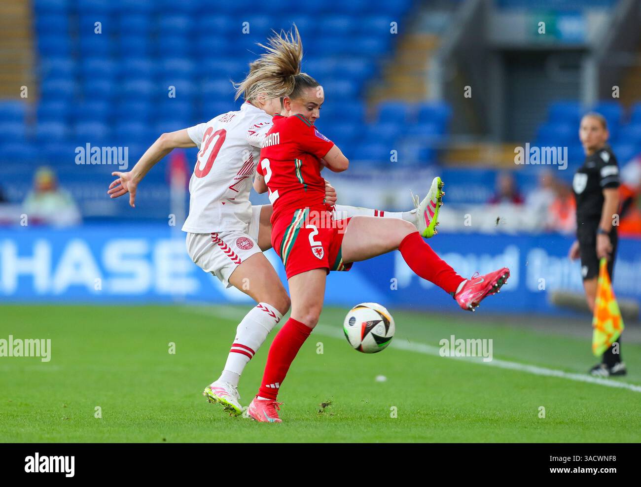 Cardiff City Stadium, Cardiff, UK. 4th Apr, 2025. Womens Nations League ...