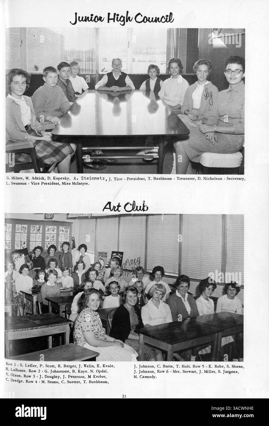 This unbound 1962 yearbook from Eden Prairie High School documents ...