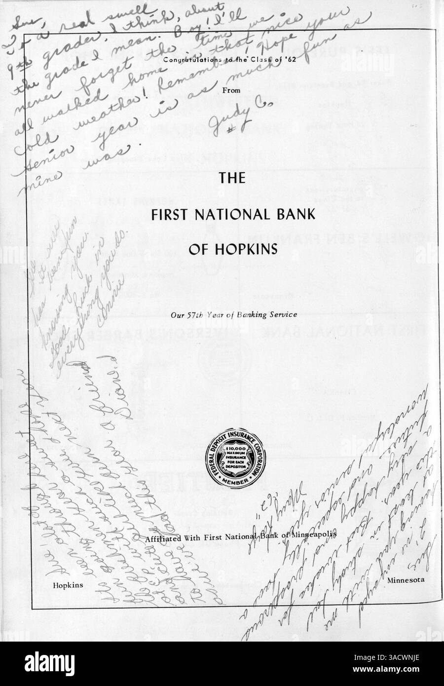 The 1962 'The Eagle' yearbook from Eden Prairie High School is an ...