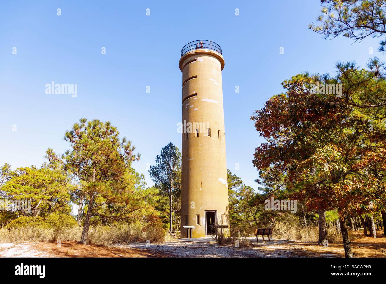United States Army Fire Control Tower #7, Standing Guard at Cape ...